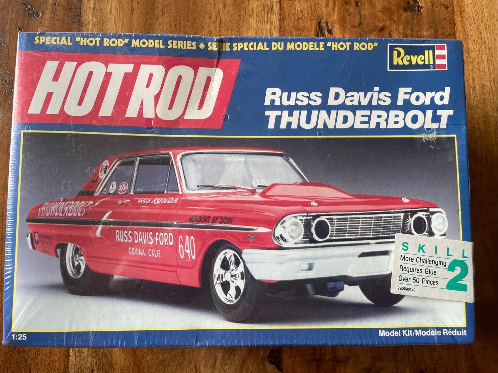 Revell Hot Rod Russ Davis Ford Thunderbolt-Sealed Model Kit 1:25 Scale ...