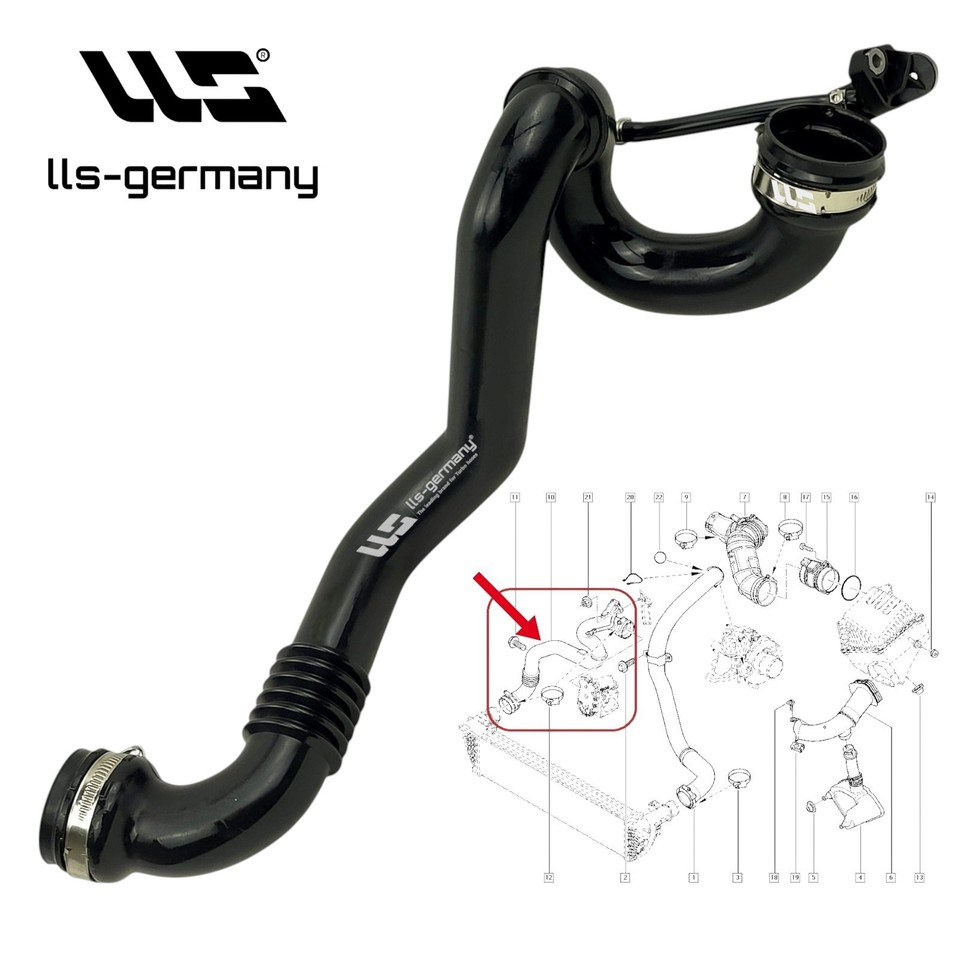 Tuyau De Turbo Tuyau D'Admission Pour RENAULT ESPACE IV 2.0 dCi ...