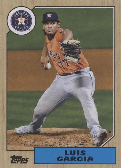 2022 Topps Archives - 1987 Topps Design Luis Garcia #257 for sale ...