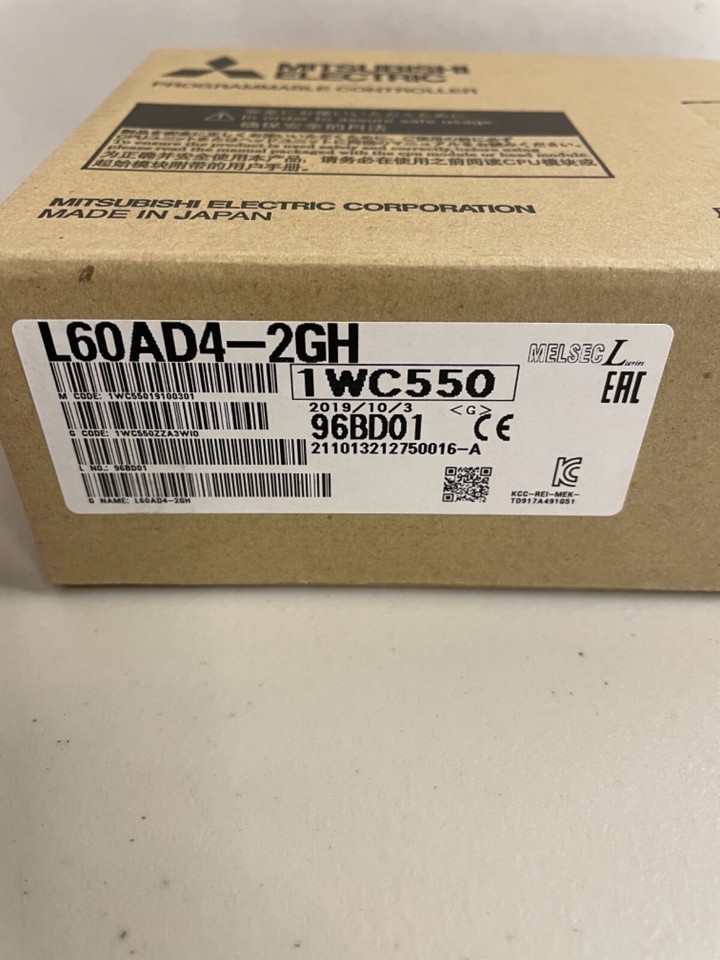 MITSUBISHI L60AD4-2GH NEW PLC FOUR POINT ANALOG INPUT MODULE | eBay