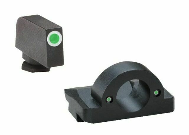 AmeriGlo GL125 2-Piece Front and Rear Ghost Ring Sight - Black for sale ...