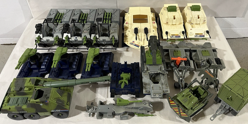 GI JOE BATTLE FORCE 2000 ELIMINATOR (3) VEHICLE LOT & BF 2000 PARTS ...