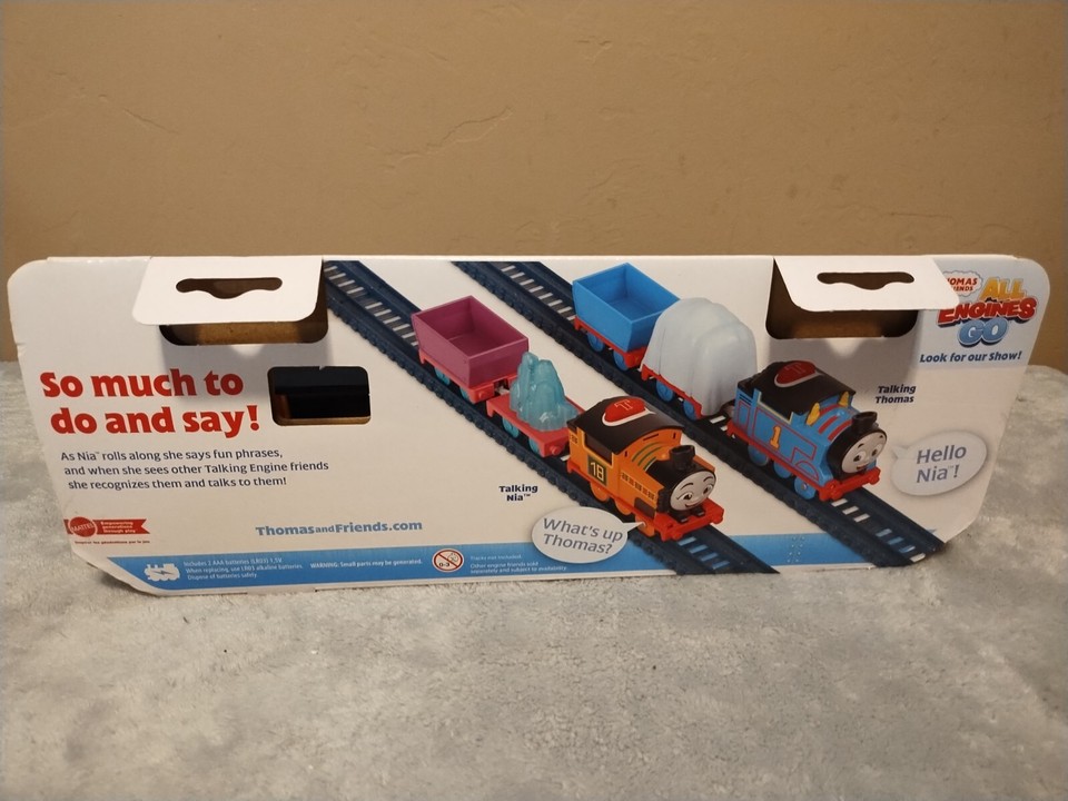 Thomas & Friends Fisher-Price Talking Nia Vehicle New Motorized 2023 ...
