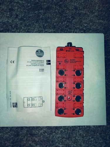 IFM IO-LINK MODULE 8 X 2 DI IP 67-AL2401 | eBay