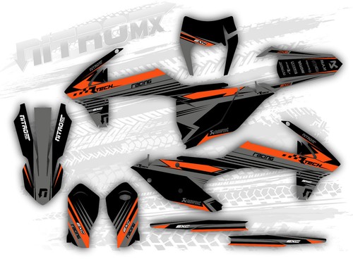 NitroMX Graphic Kit for KTM EXC EXC-F XC-W 125 250 350 450 500 2017 ...