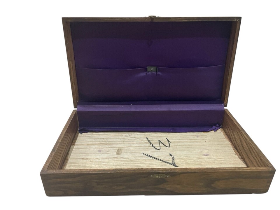 Antique 1920s Catholic Sick Visit Last Rites Traveling Altar Wood Box ...