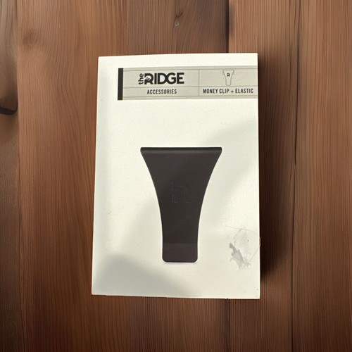 The Ridge Accessories Money Clip & Elastic - Black - Brand New ...