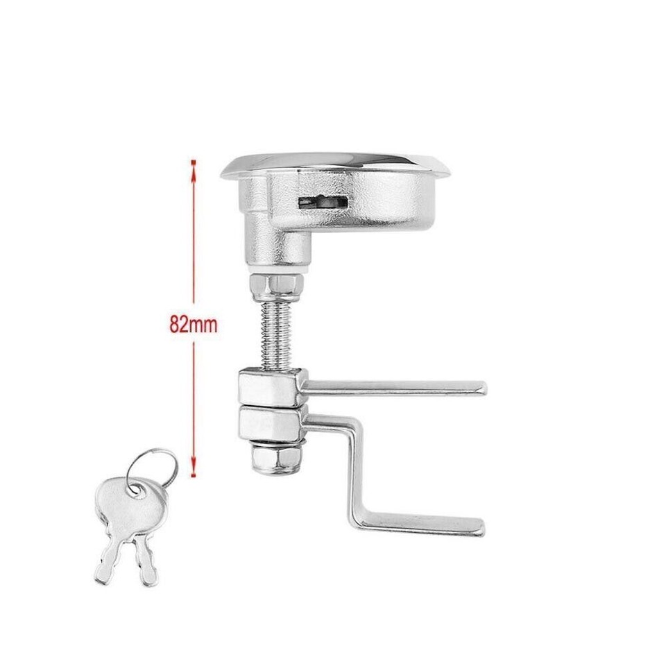 316 Stainless Steel 2" Lift Handle Lock Flush Mount Boat/Yacht /Deck ...