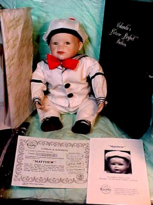 MATTHEW DOLL- Picture Perfect Babies Knowles ORIGINAL EDITION 1987 ...