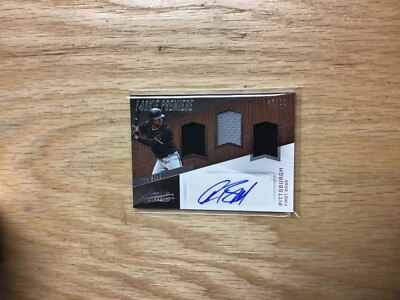 2017 Panini Absolute Memorabilia Josh Bell Jersey Autograph RC #’d 47/ ...