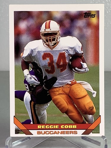 1993 Topps Reggie Cobb #37 Tampa Bay Buccaneers Football Card | eBay