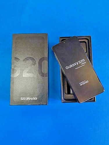 Samsung Galaxy S20 Ultra 5G SM-G988U - 128GB - Cosmic Black (Verizon ...