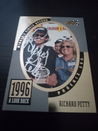 (3) 1997 Action Packed #67 Richard Petty autographed cards | eBay