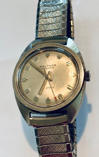 Vintage Waltham Mens Automatic Selfwinding Watch 25 J Working Lot # 230 ...