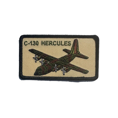 US Air Force C-130 Hercules Embroidered Iron On Patch - PM5130 145-Q | eBay
