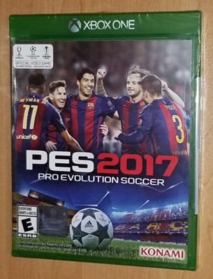 PES 2017 Pro Evolution Soccer (Microsoft Xbox One) NEW SEALED Konami ...