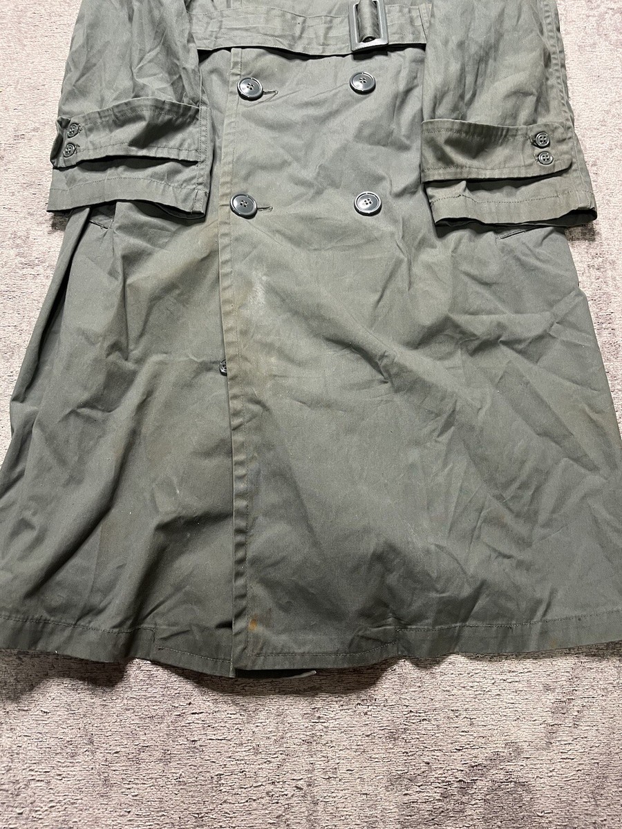 Vintage 1970s US ARMY Green Trenchcoat Raincoat Size 40S | eBay Vintage 1970s US ARMY Green Trenchcoat Raincoat Size 40S | eBay