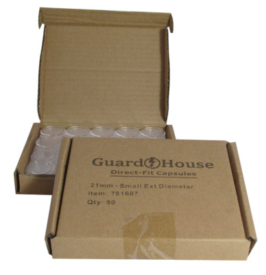 Box of 50 Guardhouse Direct-Fit Capsules Nickel Size 21.2mm | eBay