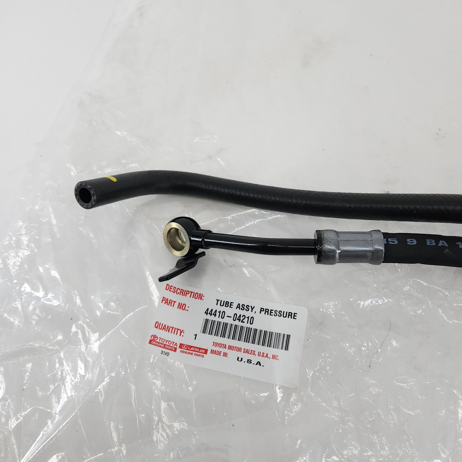 Genuine OEM Toyota 44410-04210 Power Steering Pressure Hose Cooler 05 ...