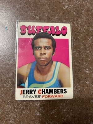 1971-72 Topps Basketball Jerry Chambers #13 -Excellent Condition | eBay