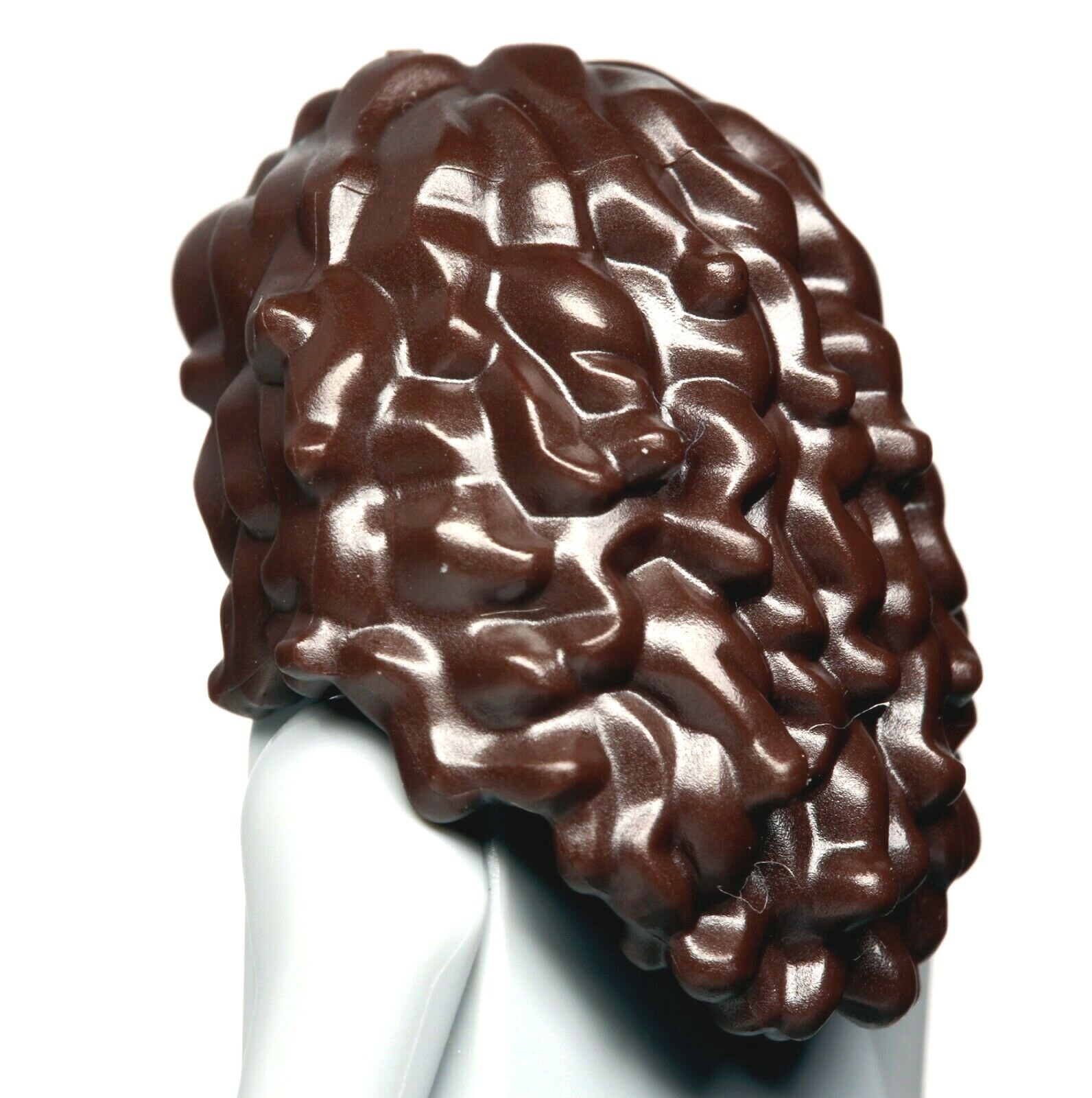 NEW LEGO - Figure Hair - Female - Long Tousled Dark Brown x1 Dana ...