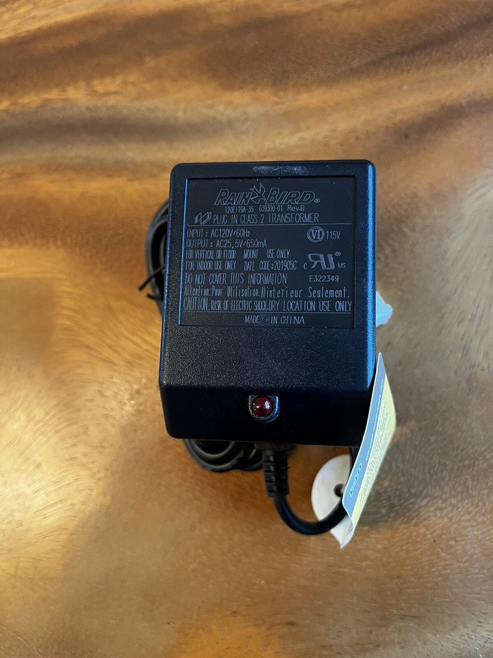 Rain Bird UT-1 Replacement Transformer Power Adapter for SST Irrigation ...