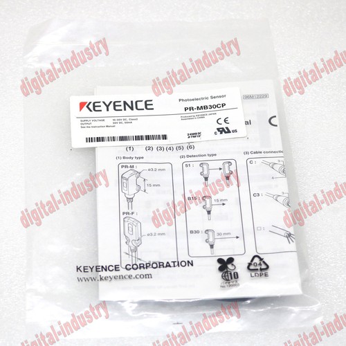 one new keyence Photoelectric switch sensor PR-MB30CP Quality assurance ...