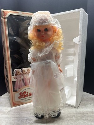 Vintage Ozen Battery Operated LISA Doll Singing Talking Walking No ...