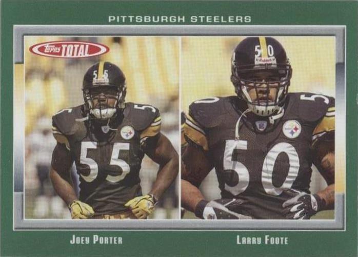2006 Topps Total - Joey Porter, Larry Foote #190 for sale online | eBay