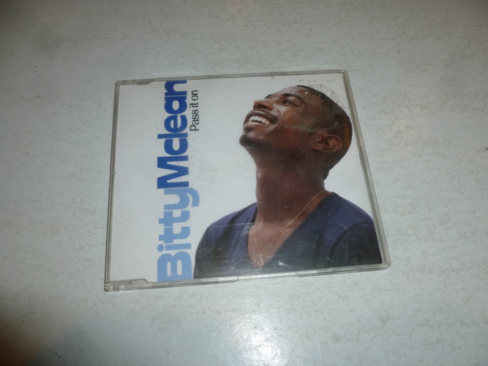 Bitty McLean Pass It on CD UK Brilliant 1993 3 Track B/w Instrumental ...