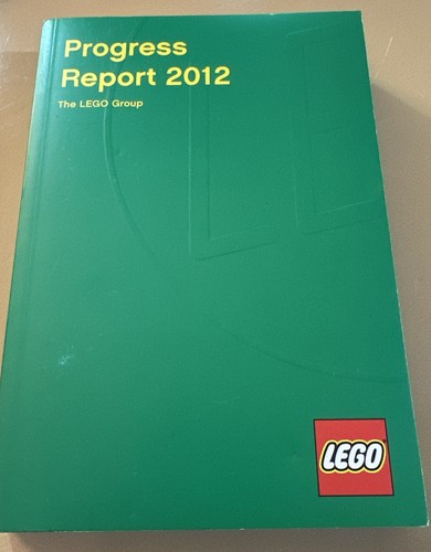 Lego Book 2012 Progress Report The Lego Group | eBay