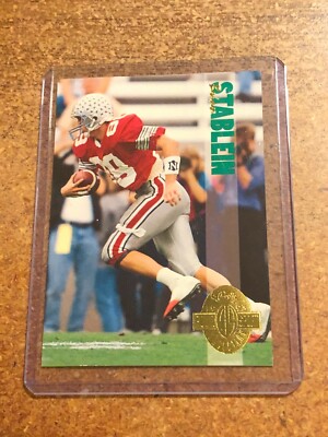 1993 Classic Four Sport Football # 139 Brian Stablein RC | eBay