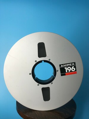 AMPEX 1" x 10.5" 196 Precision 6-Screw Heavy Duty Used Metal Reel | eBay