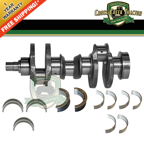 CRANKSHAFT20 Crankshaft & AT21139/RE27348 Bearing Kit For John Deere ...