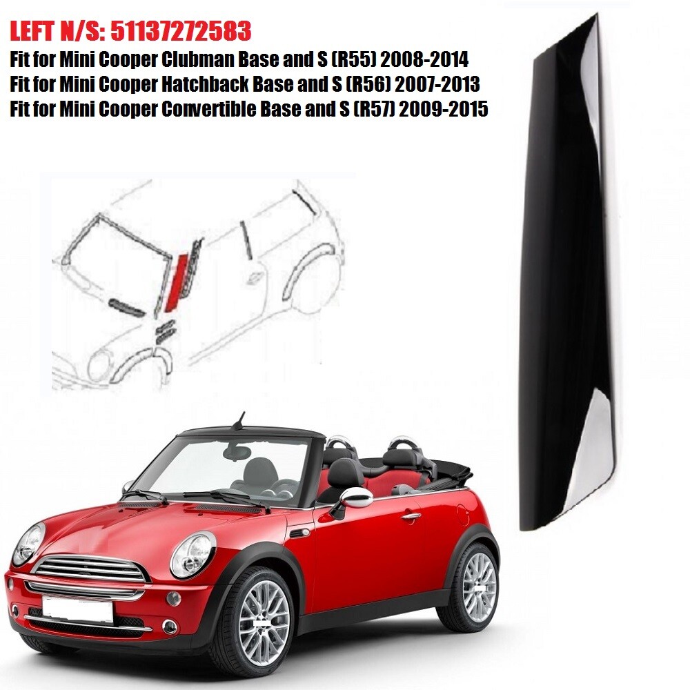 Column A Pillar Trim Cover for Mini Cooper R55 R56 R57 Front Left ...