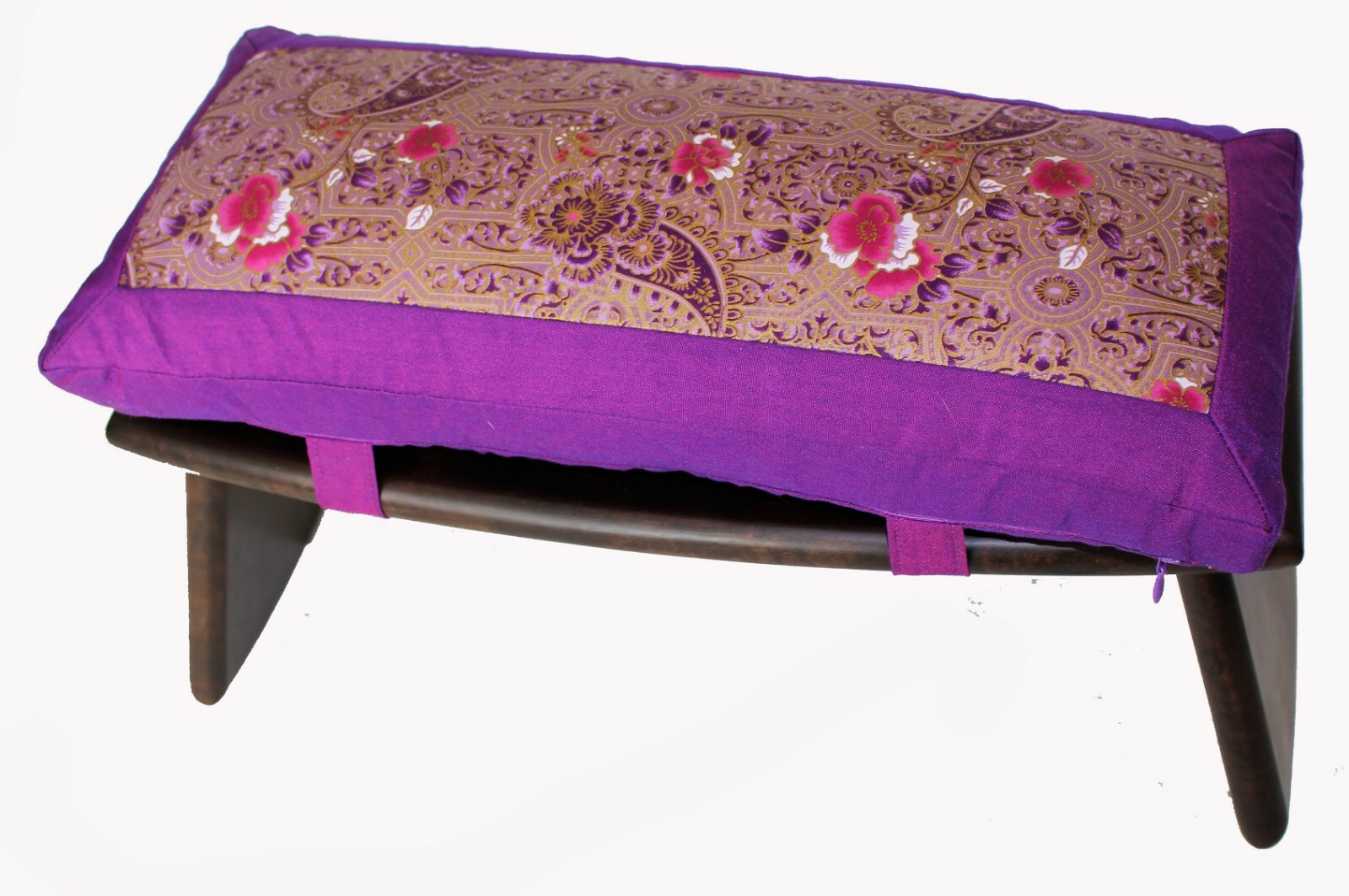 Meditation Bench Folding Zen Seiza & Cushion Set | eBay