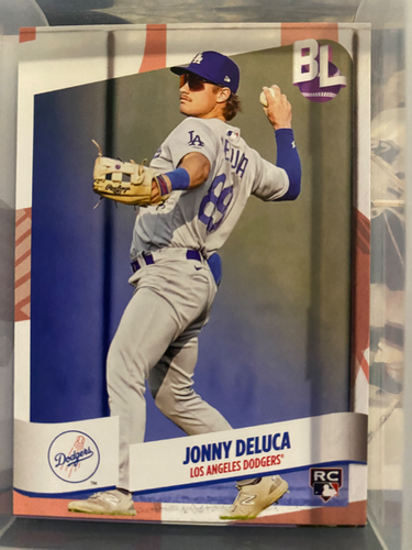 2024 Topps Big League Jonny Deluca RC Los Angeles Dodgers #88 Rookie ...
