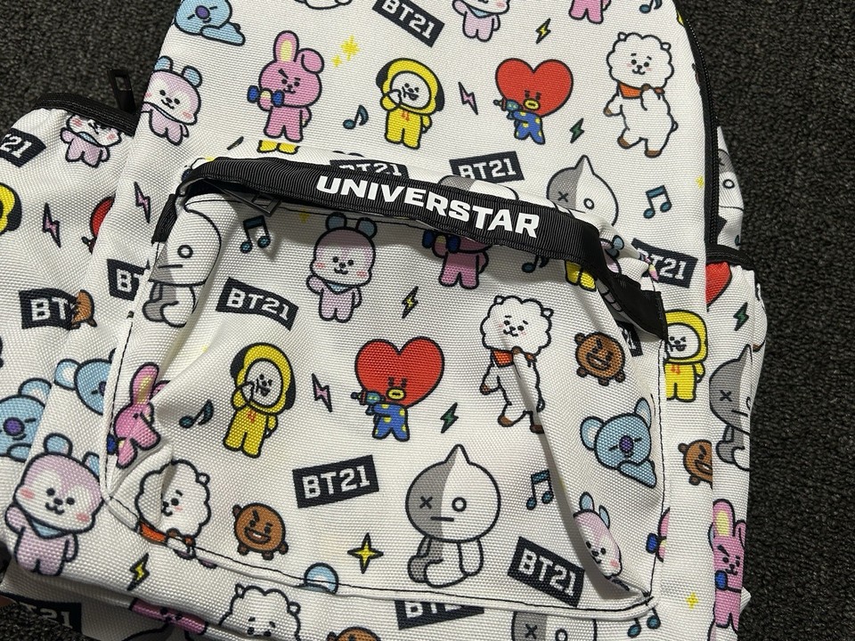 BT21 Universtar Backpack Chimmy BTS RJ Koya Shooky Mang Tata Cooky And ...