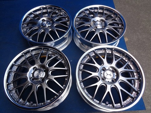 JDM WEDS maverick 709M 6.5J/+39 PCD 100 Roadster Note Rise Rocky etc ...