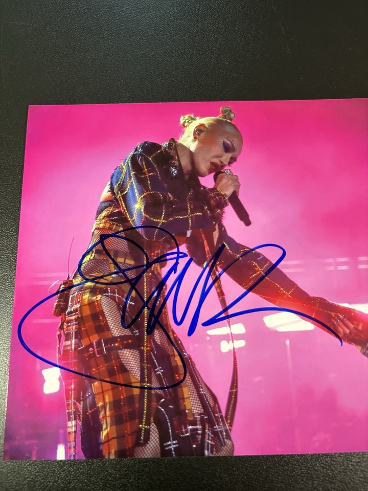 Gwen Stefani Signed 8x10 Photo Autograph Pop Singer Music Beckett Rare ...