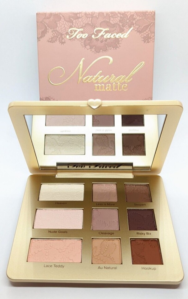 Too Faced Natural Matte Eye Shadow Palette - Neutral Shades - NEW! | eBay