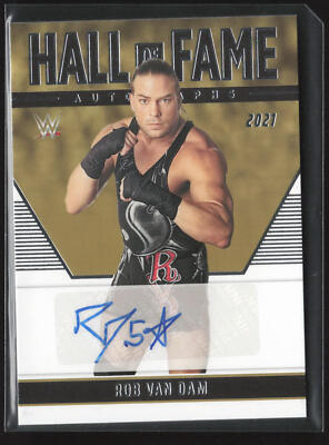 Rob Van Dam 2022 Panini Chronicles WWE #HF-RVD Hall of Fame Auto ...