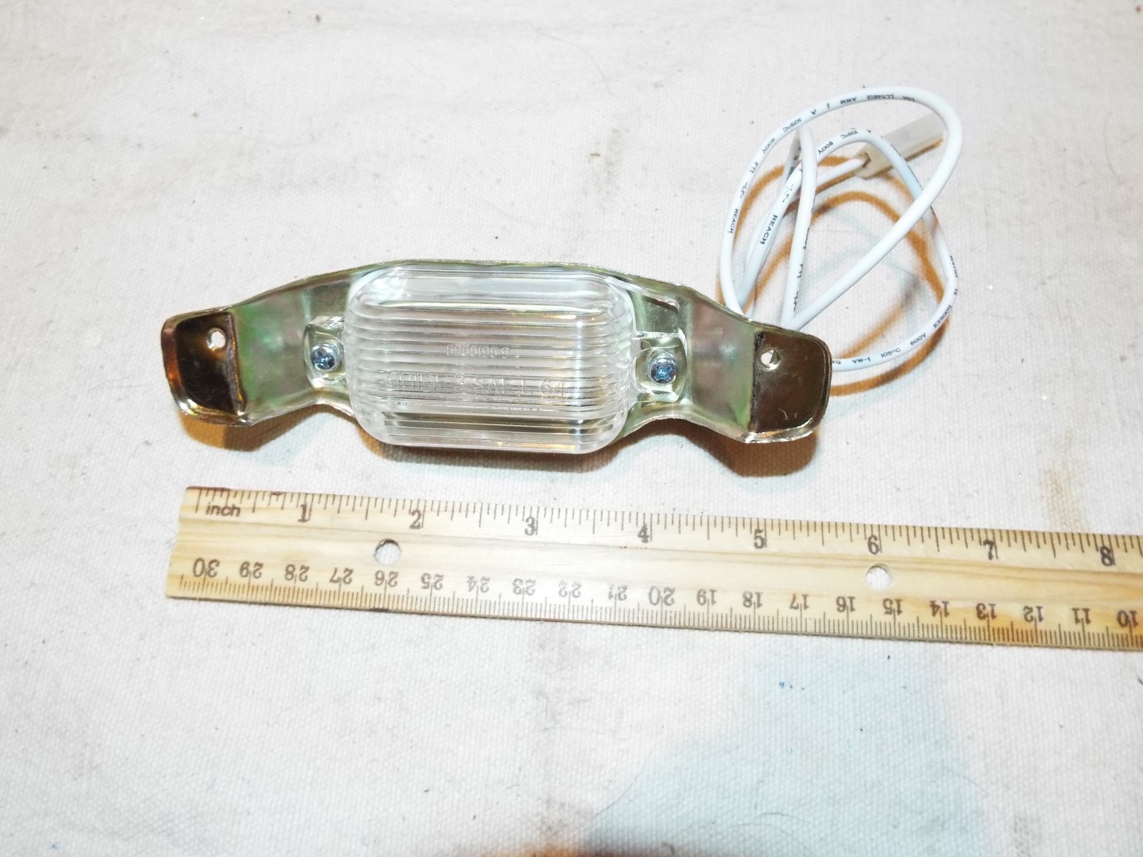 66 67 68 69 70 71 72 1970 1971 1972 Nova License Plate Light Lite Guide ...