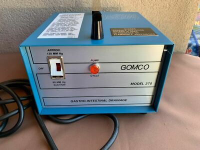 Gomco Model 270 Suction Aspirator | eBay