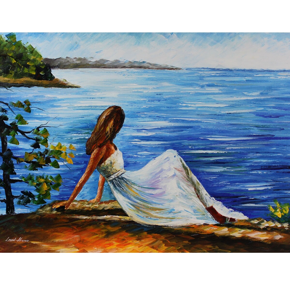 Leonid Afremov Oil On Canvas Palette Knife Buy Original