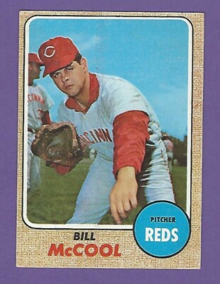 1968 Topps - #597 Bill McCool - Cincinnati Reds - Ex+ | eBay