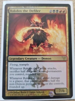 Rakdos the Defiler - Dissension - FOIL - NM | eBay