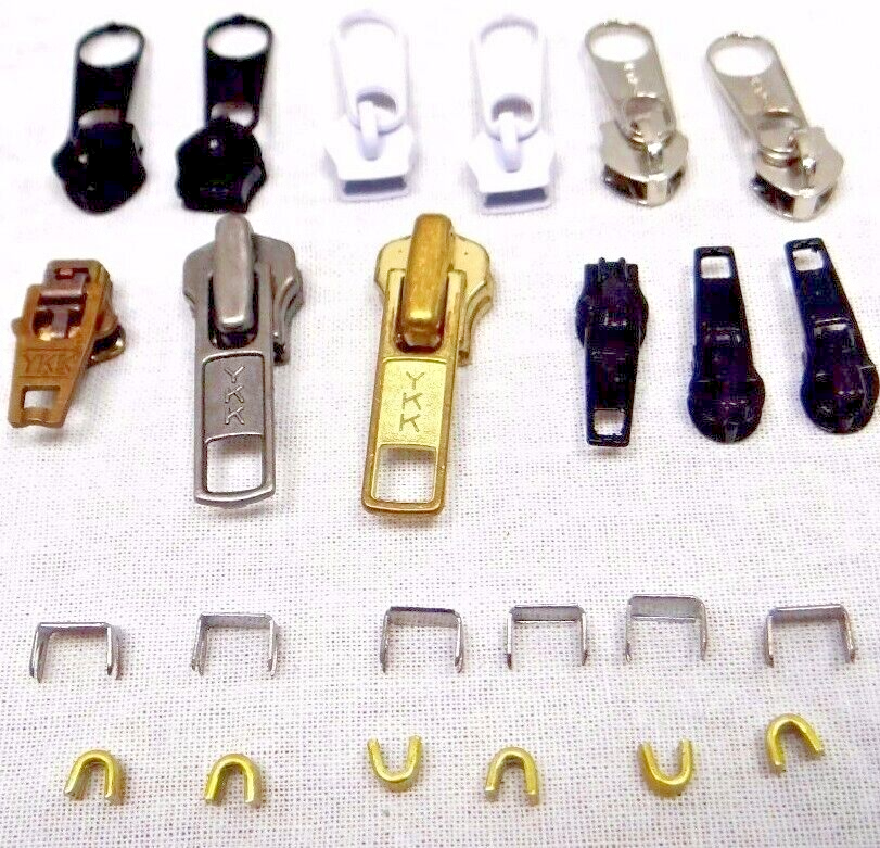 22pc Zip Repair Kit Zipper Inc YKK Quick Fix Universal SliderJean ...
