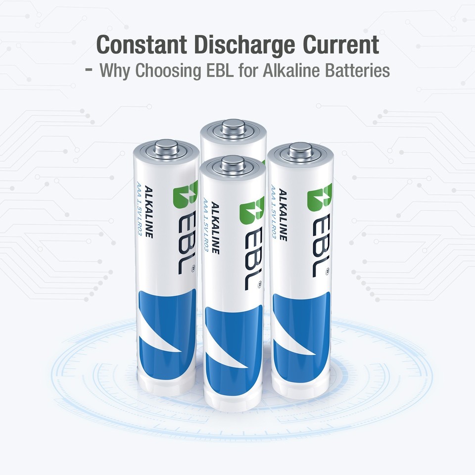 EBL AAA Alkaline Batteries 1.5V Lot of Triple A,10 Years shelf Life | eBay