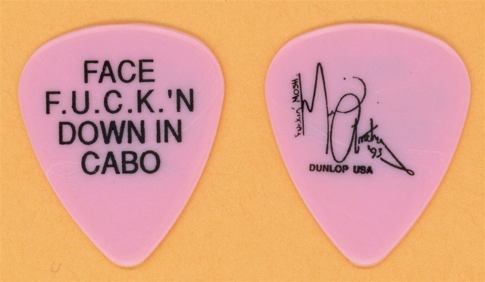 Van Halen Michael Anthony Vintage Guitar Pick - 1993 Right Here Right ...